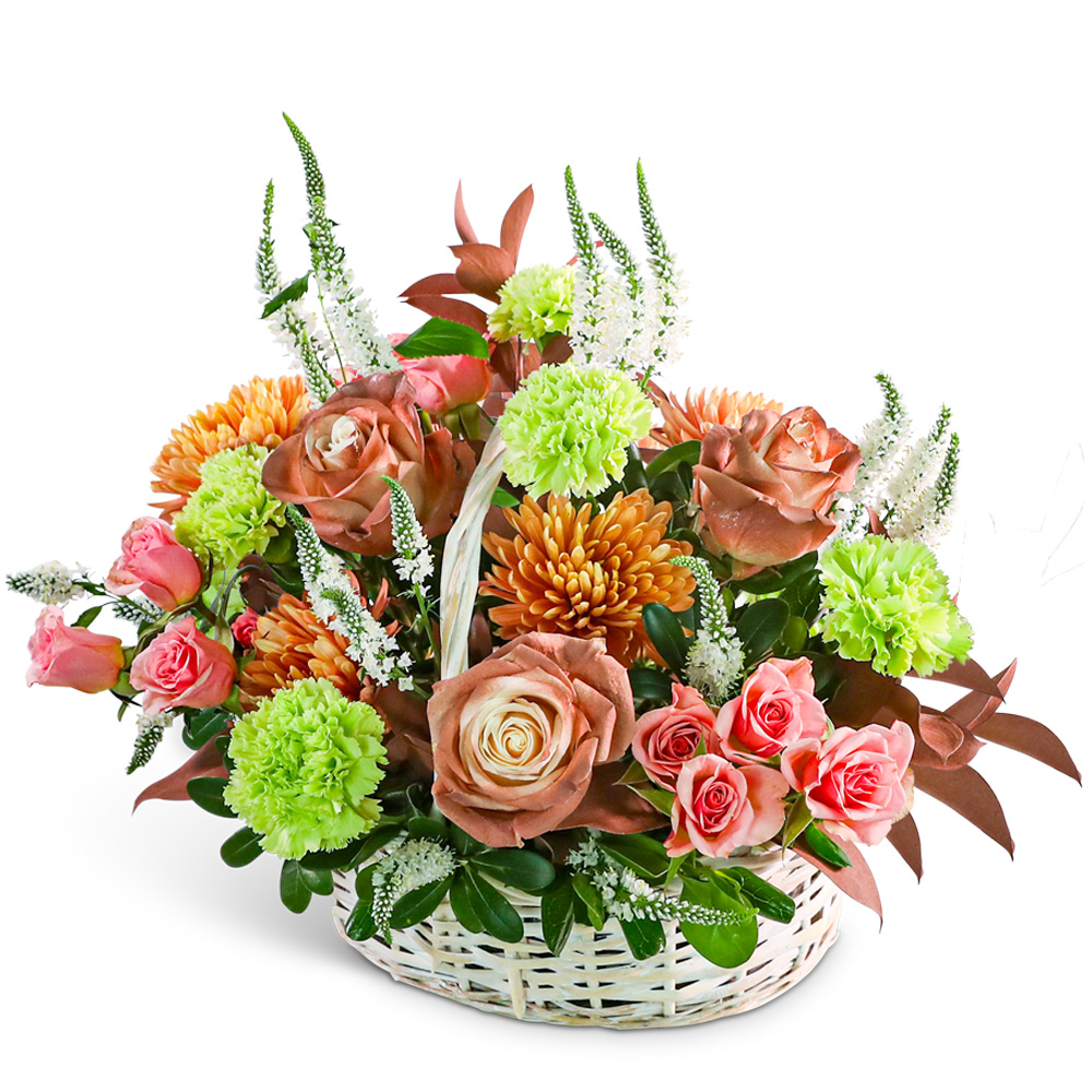 Mocha Morning Basket :: Keller & Stein