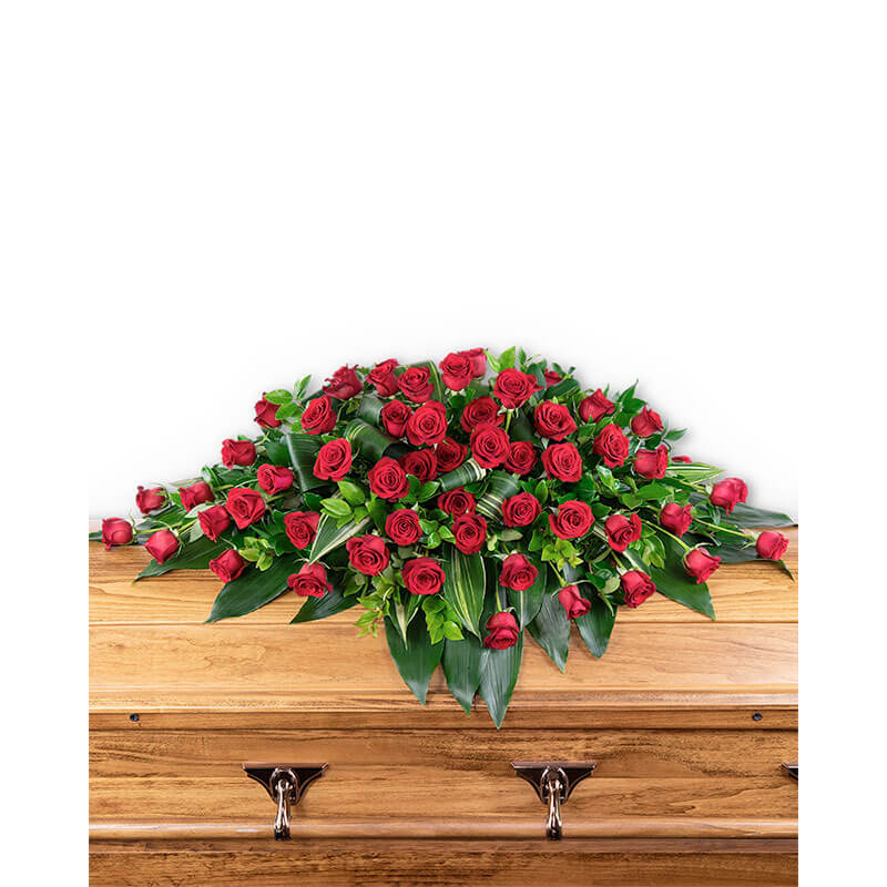 Abiding Love Casket Spray :: Keller & Stein