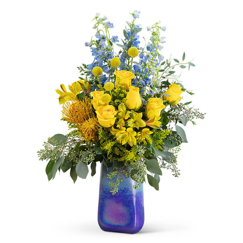 Teleflora Belle in Blue :: Keller & Stein